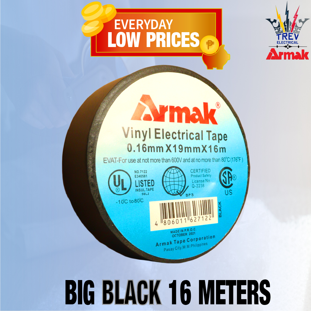 TREV ORIGINAL Armak Electrical Tape Small & Big | Lazada PH