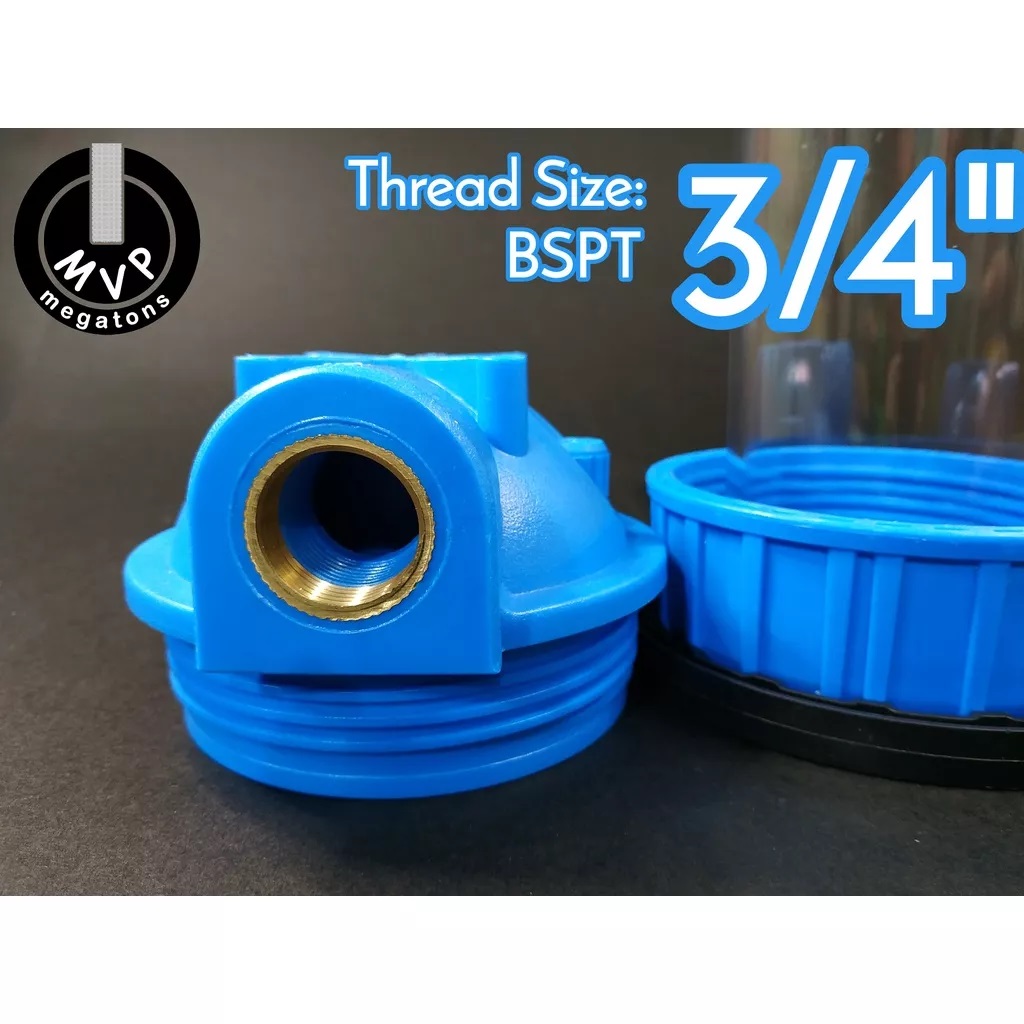 Pre Water Filter ITALY STYLE 10 Inches Single Stage Universal Housing ...