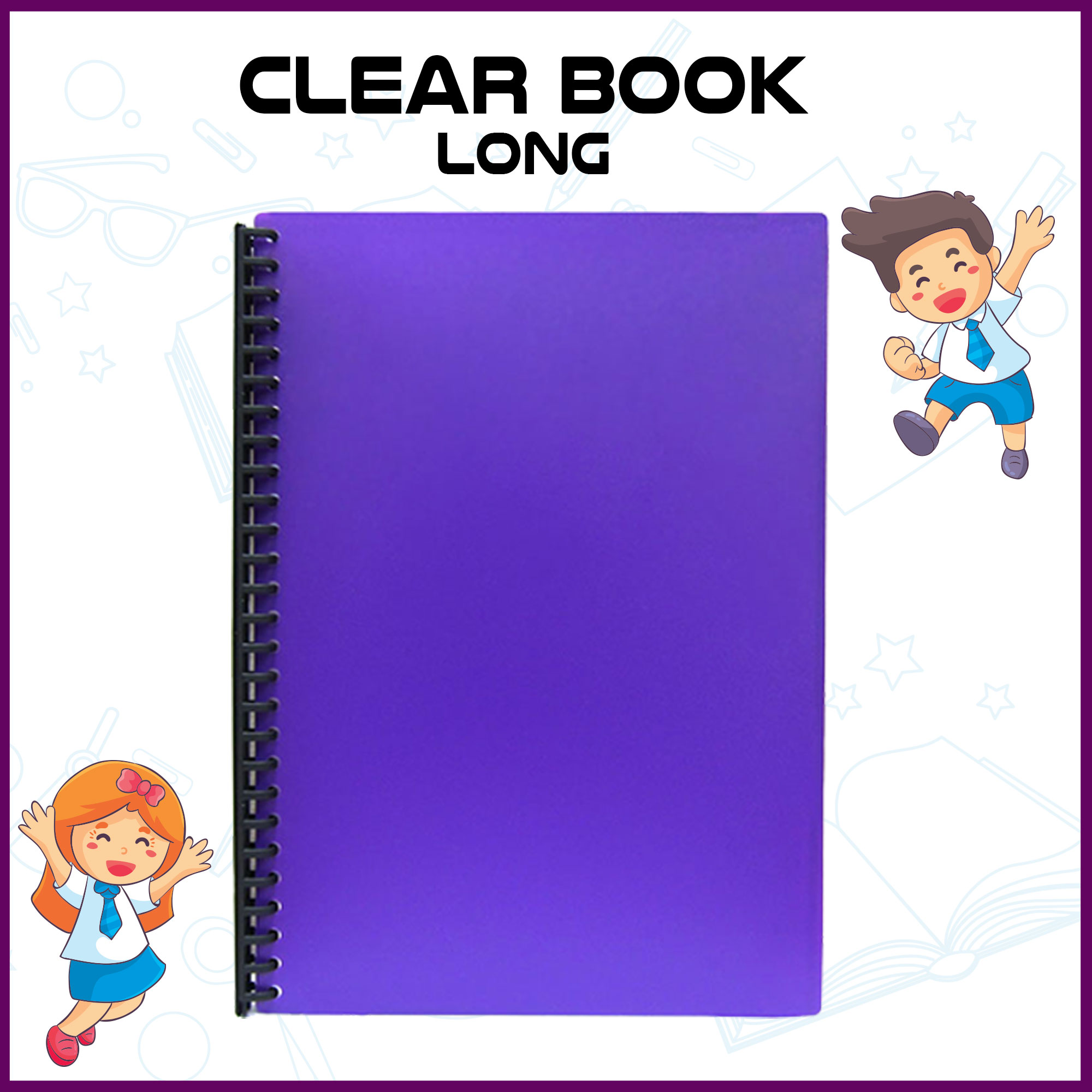 Clear Book Long - Refillable | Lazada PH