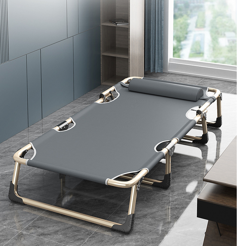 Folding bed Outdoor adjustable Brand New folding bed Office nap bed ...