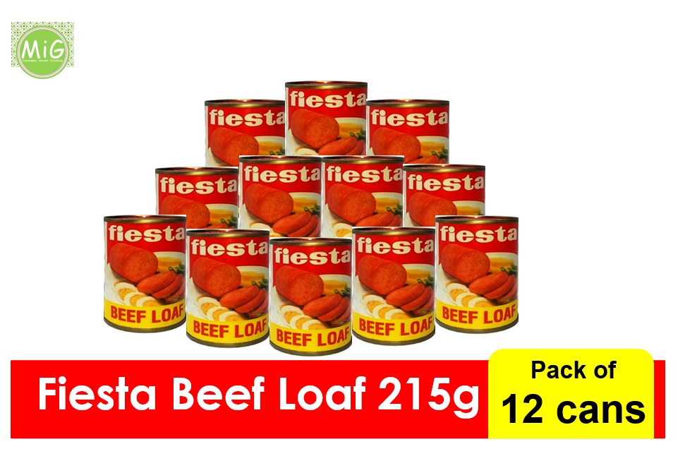 Fiesta Beef Loaf 215 grams x 12 cans | Lazada PH