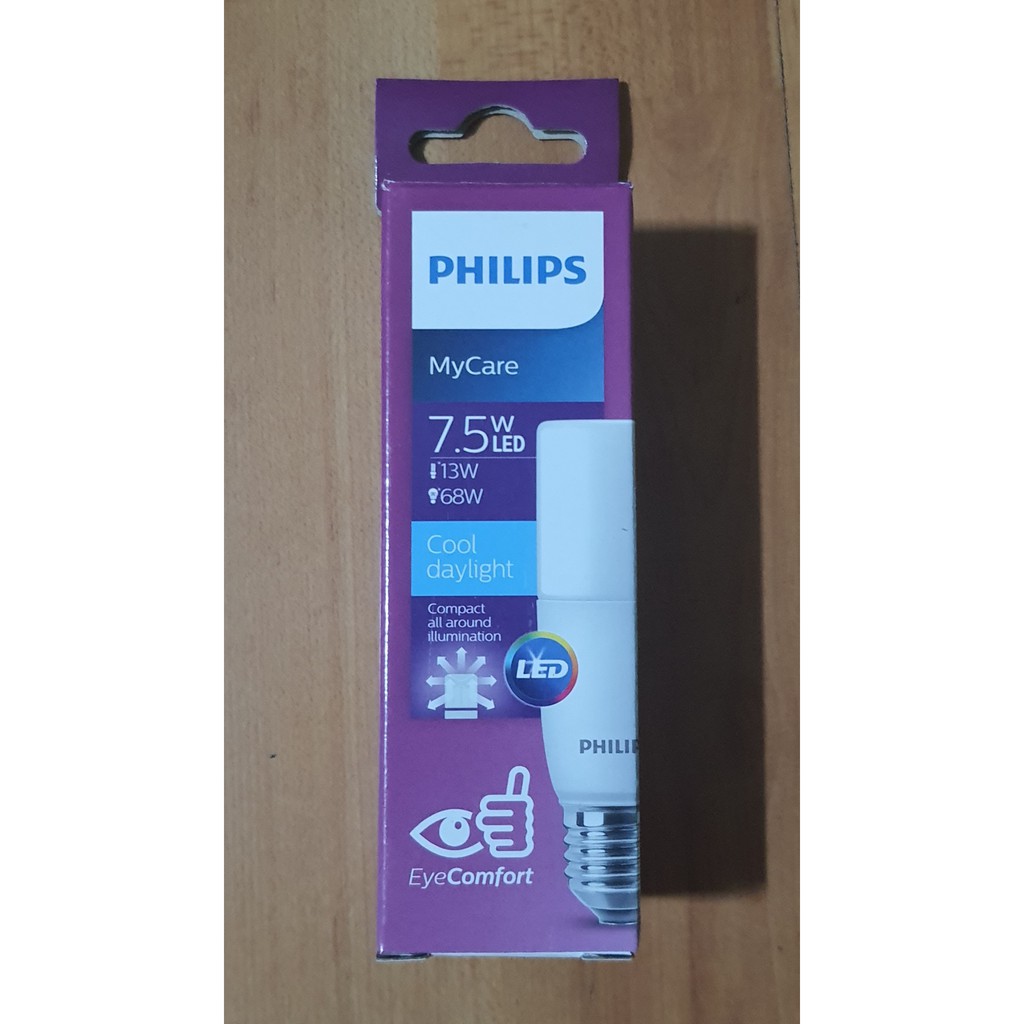 ♢Philips MyCare LED Stick Bulb 5.5W, 7.5W, 9.5W, Cool Daylight, Warm White♗ | Lazada PH