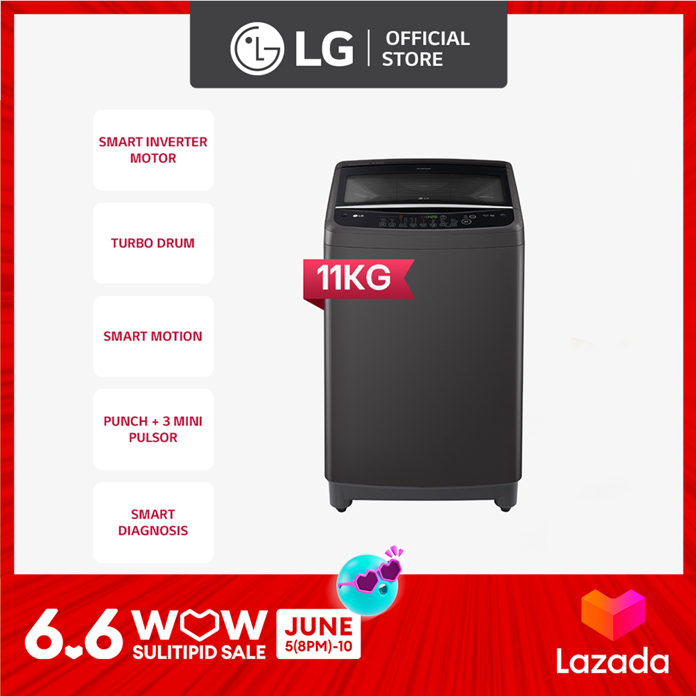 LG Washing Machine Top Load Smart Inverter 11.0kg Wash Capacity ...