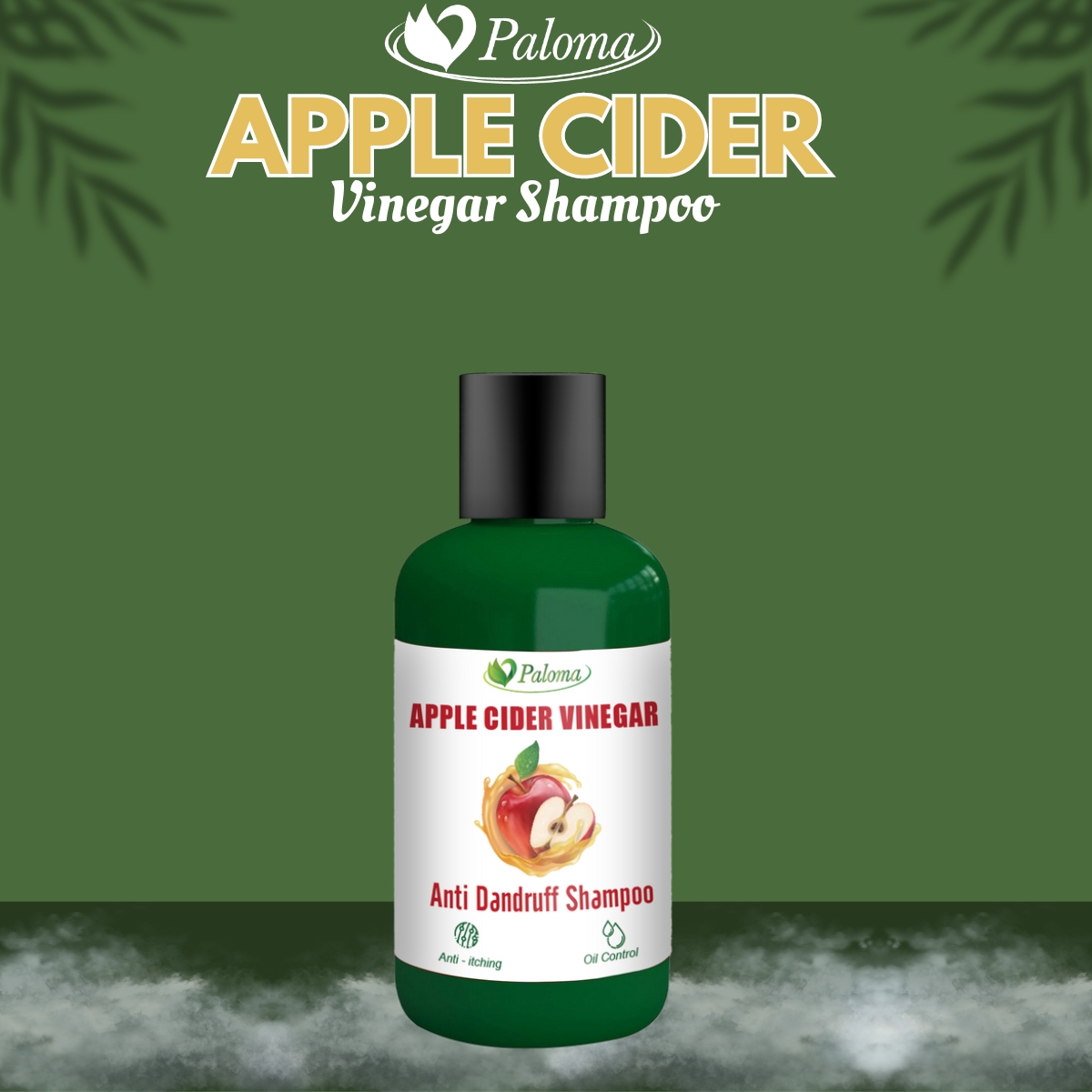 Paloma Apple Cider Vinegar Shampoo Anti Dandruff Shampoo Hair Growth ...