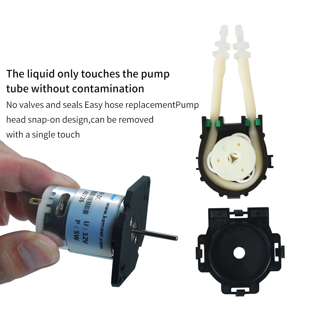 【cw】☫ Kamoer NKP 12V Small Flow Rate and Low Pressure Peristaltic ...