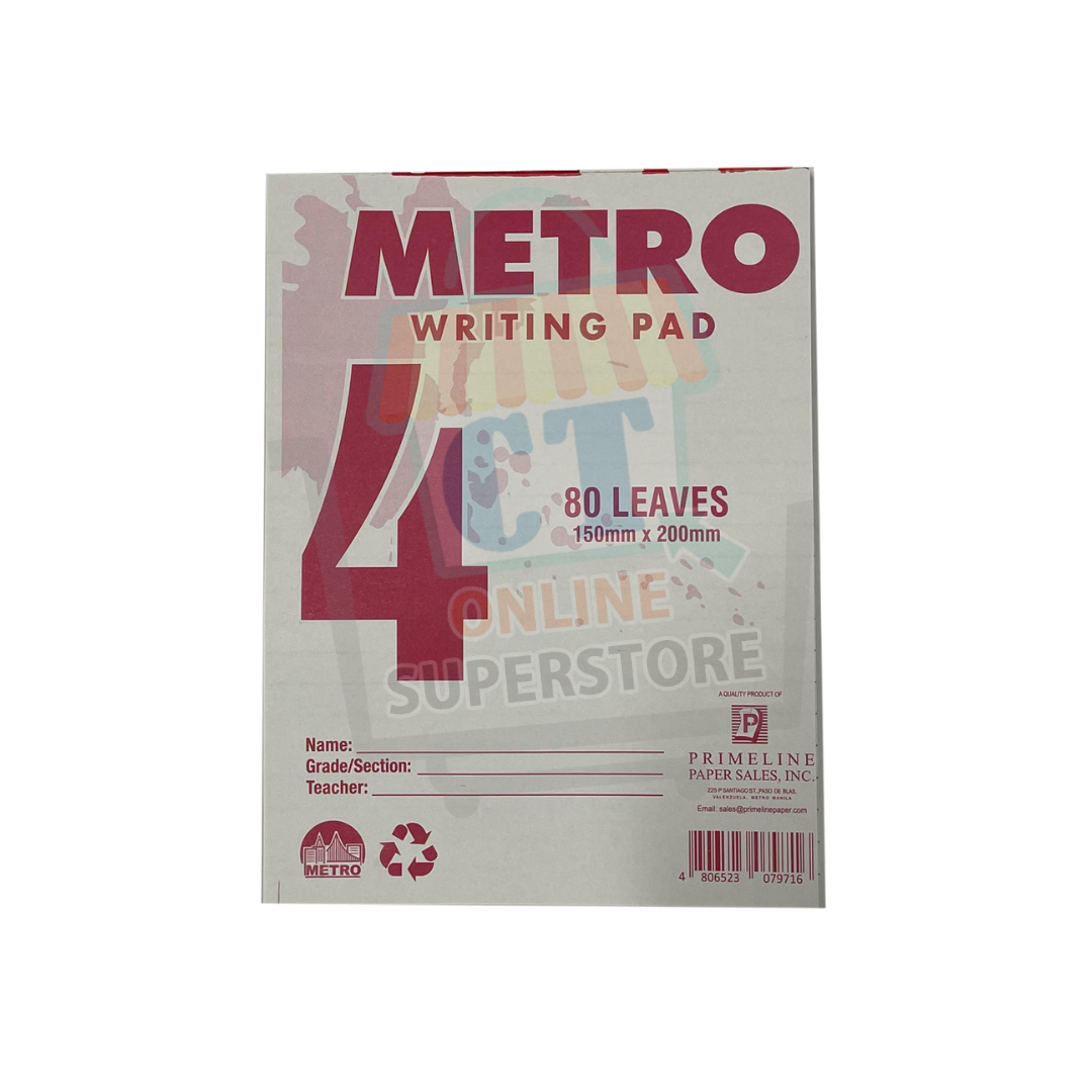 Elementary Pad Paper 80lvs Grade 1, Grade 2, Grade 3, Grade 4 | Lazada PH