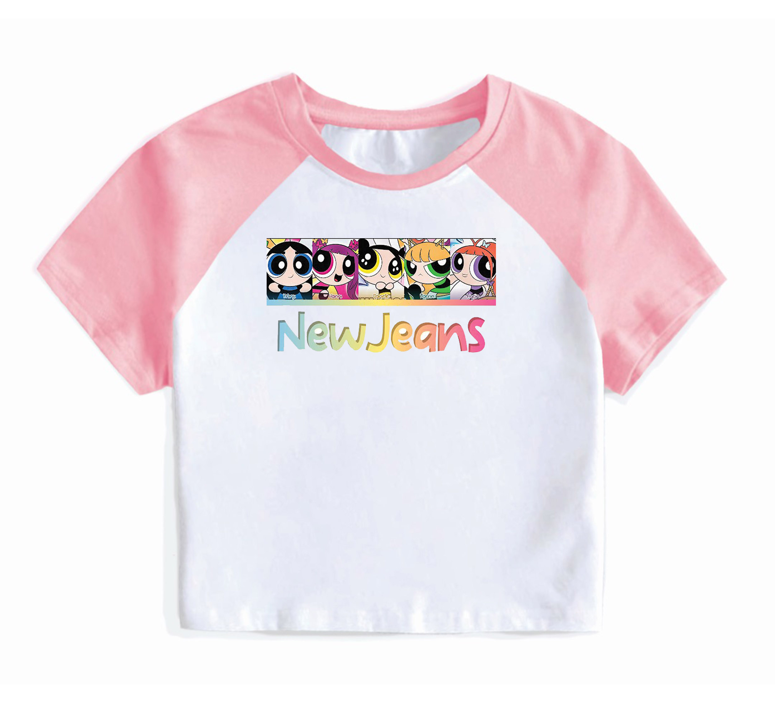 Super Shy Newjeans K-Pop Slim Fit Raglan Crop Top | Lazada PH