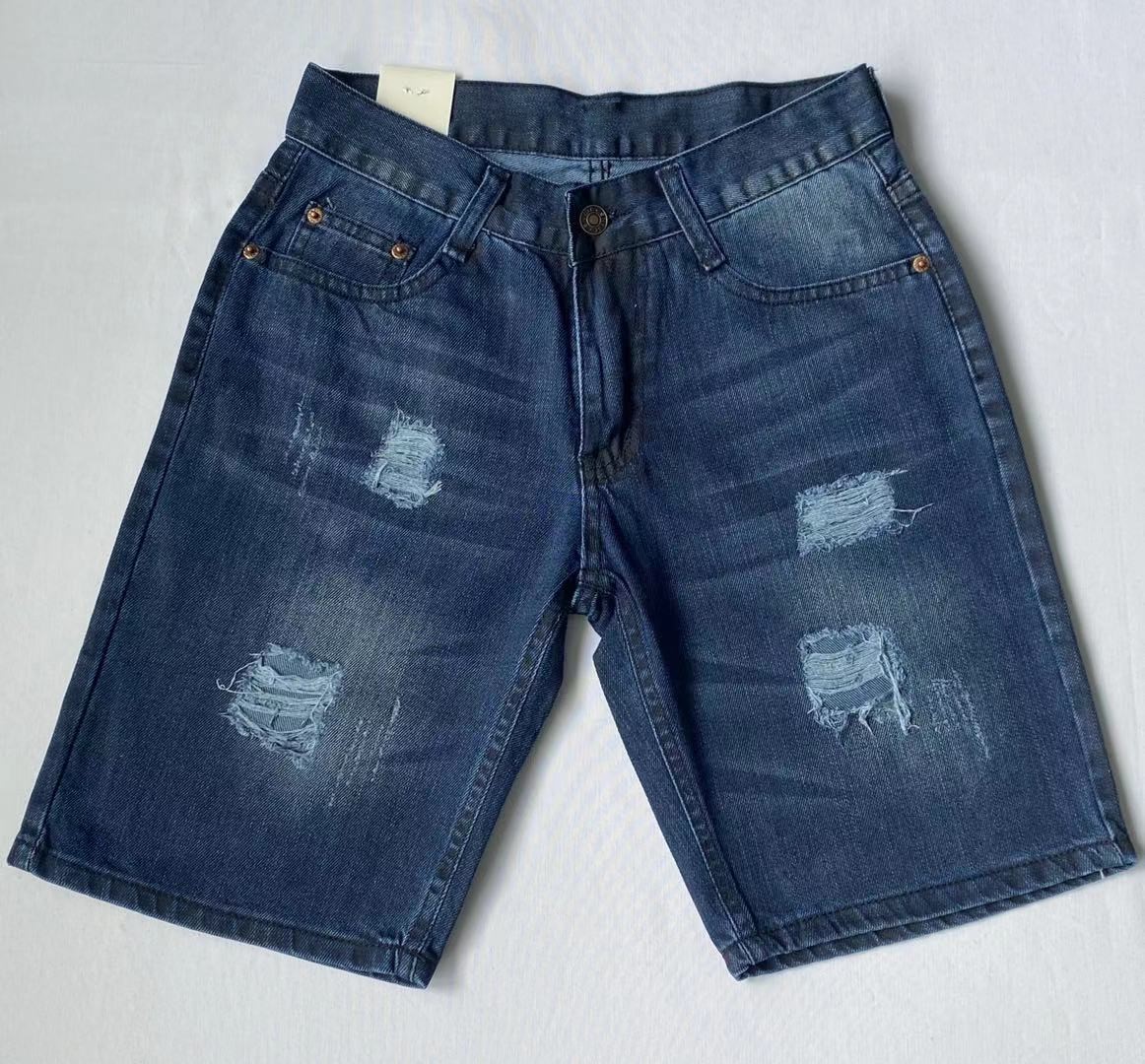 CLASSIC TATTERED DENIM SHORT FOR MEN 902# | Lazada PH