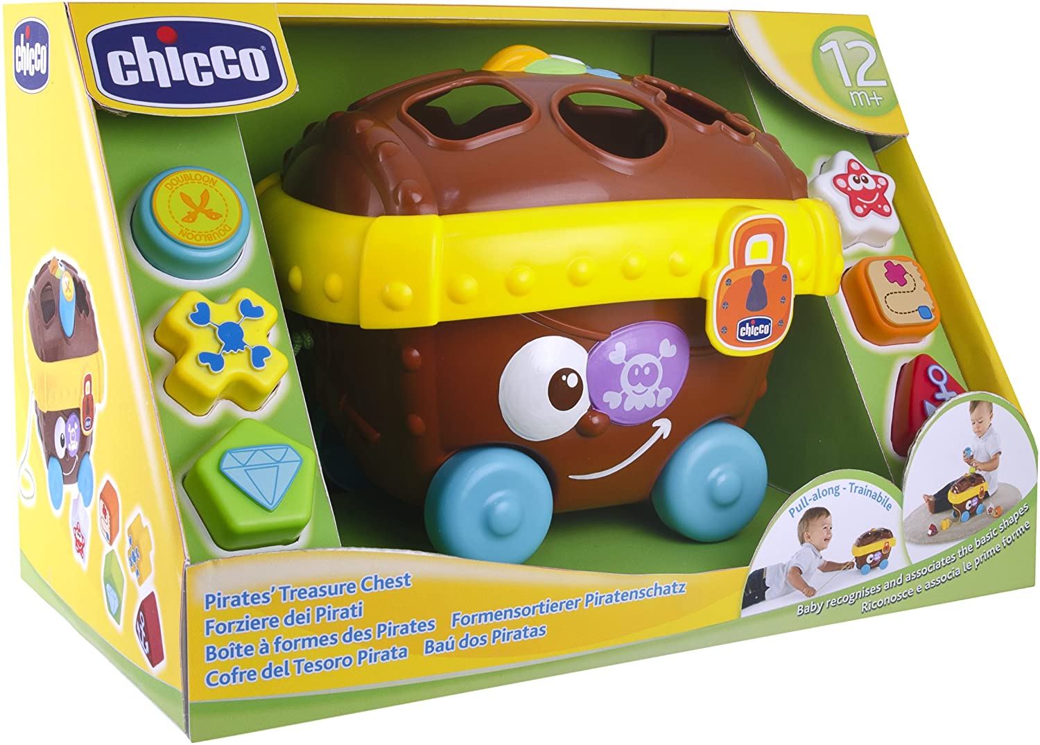 Chicco Pirates Shape Sorter - (Dented Packaging) | Lazada PH