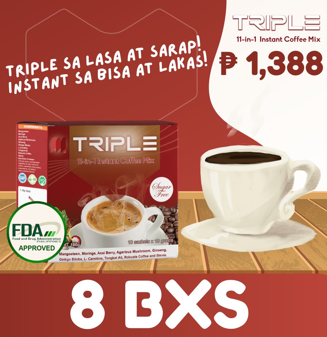 Triple Coffee 8 BOXES Promo | Lazada PH