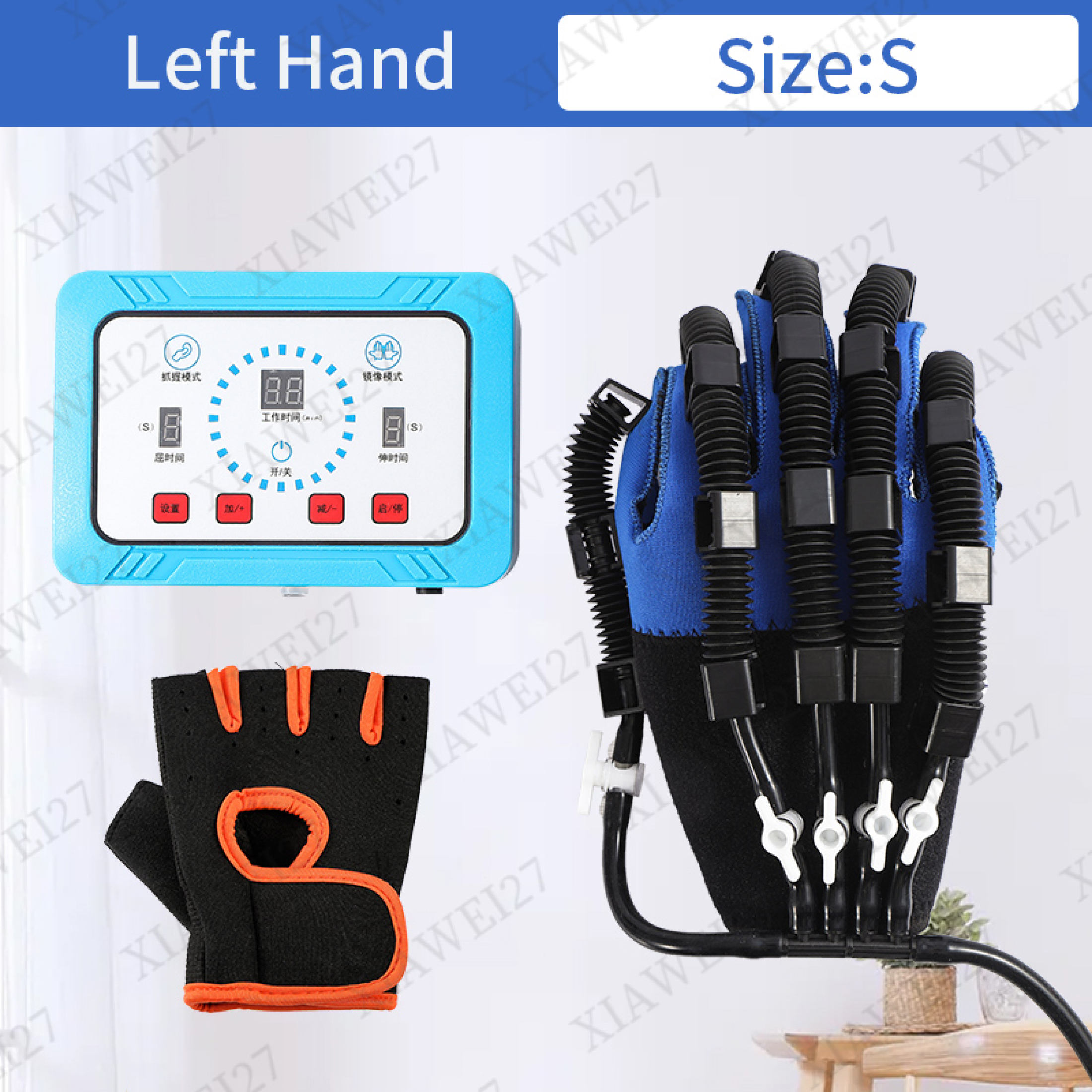 Ready Stock Rehabilitation Gloves Cerel Infarction Practice Flashlight ...