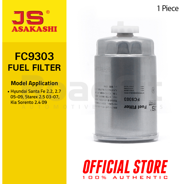 JS Fuel Filter FC9303 For Hyundai Santa Fe 2.2, 2.7 2005-2009, Starex 2 ...