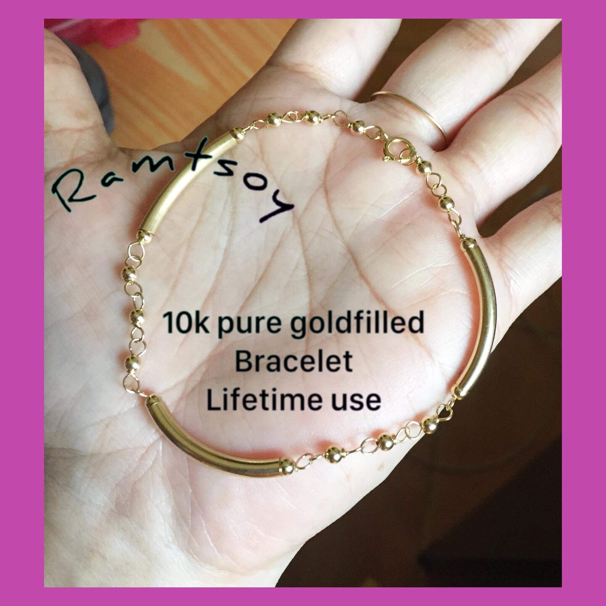 1ok pure gold filled bracelet | Lazada PH