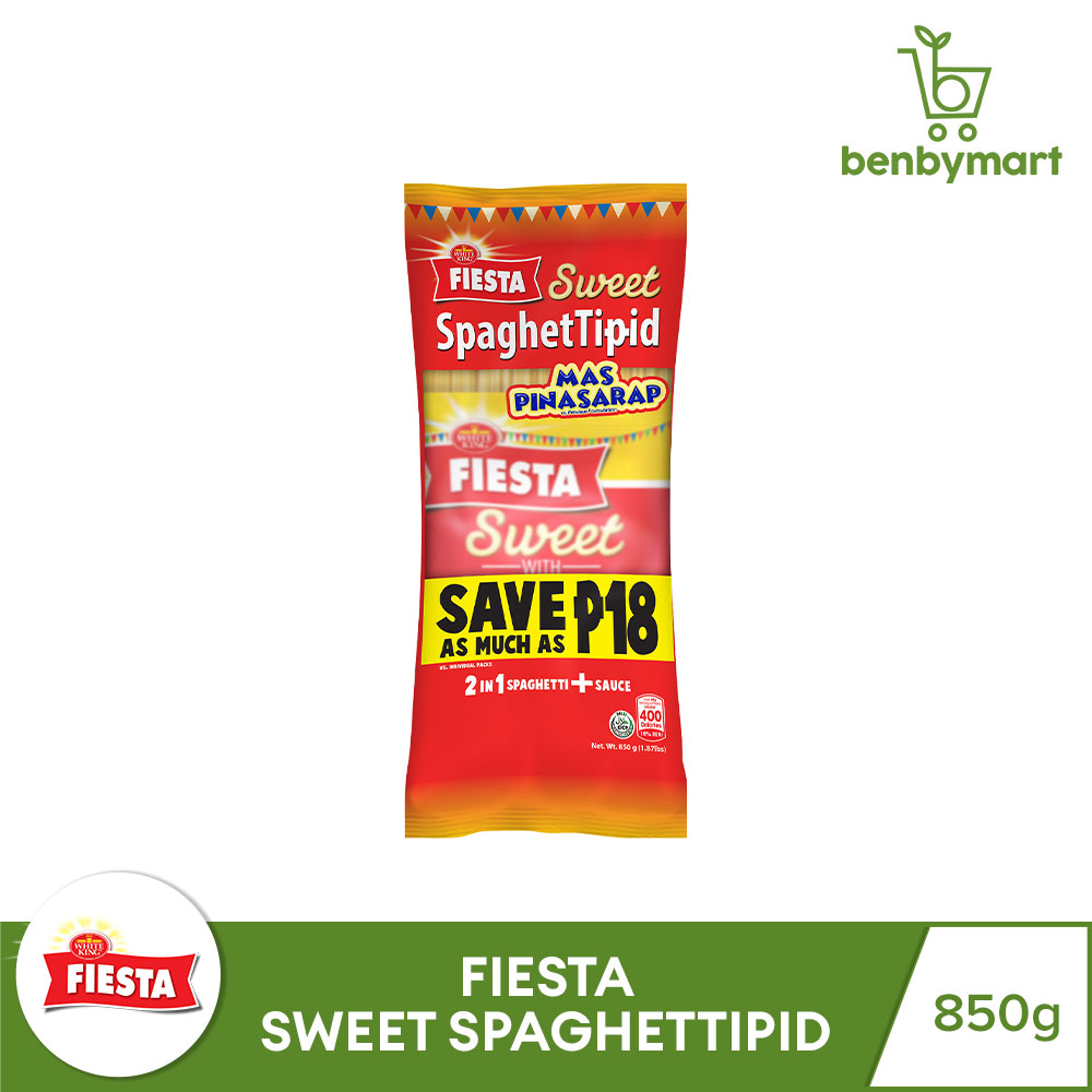 Fiesta Small Sweet Spaghettipid: Fiesta Spaghetti Pasta 350g + Fiesta ...