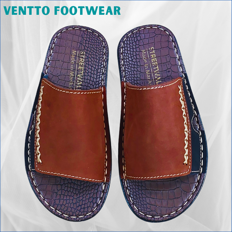 Ventto Footwear Marikina Slippers for Men Marikina Made Leather Sandals ...