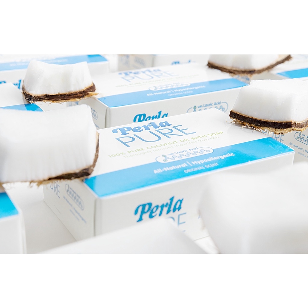Perla Pure Bath Hypoallergenic Soap Original Scent 125g - Personal Care ...