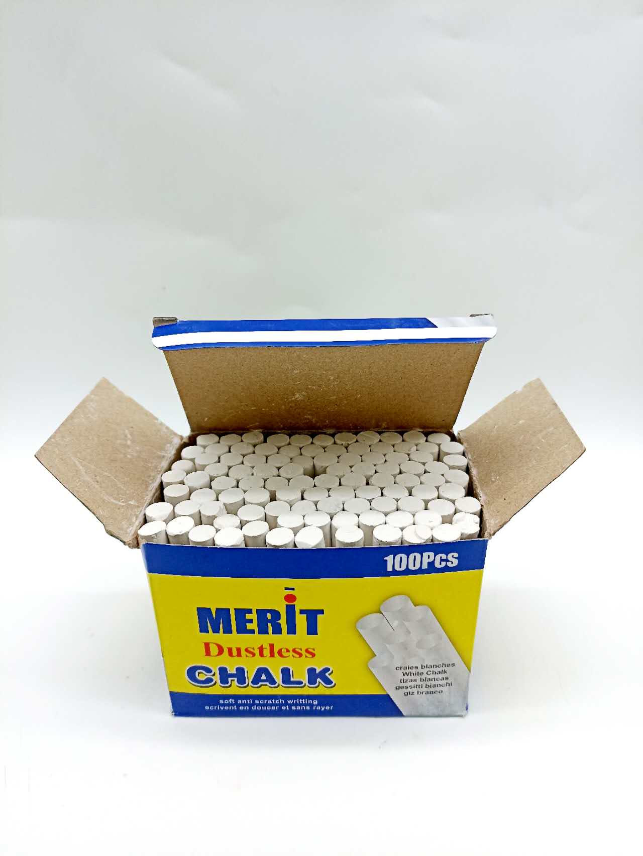 Hii chalk quality drawing & writing chalk Dustless (100sticks per box ...