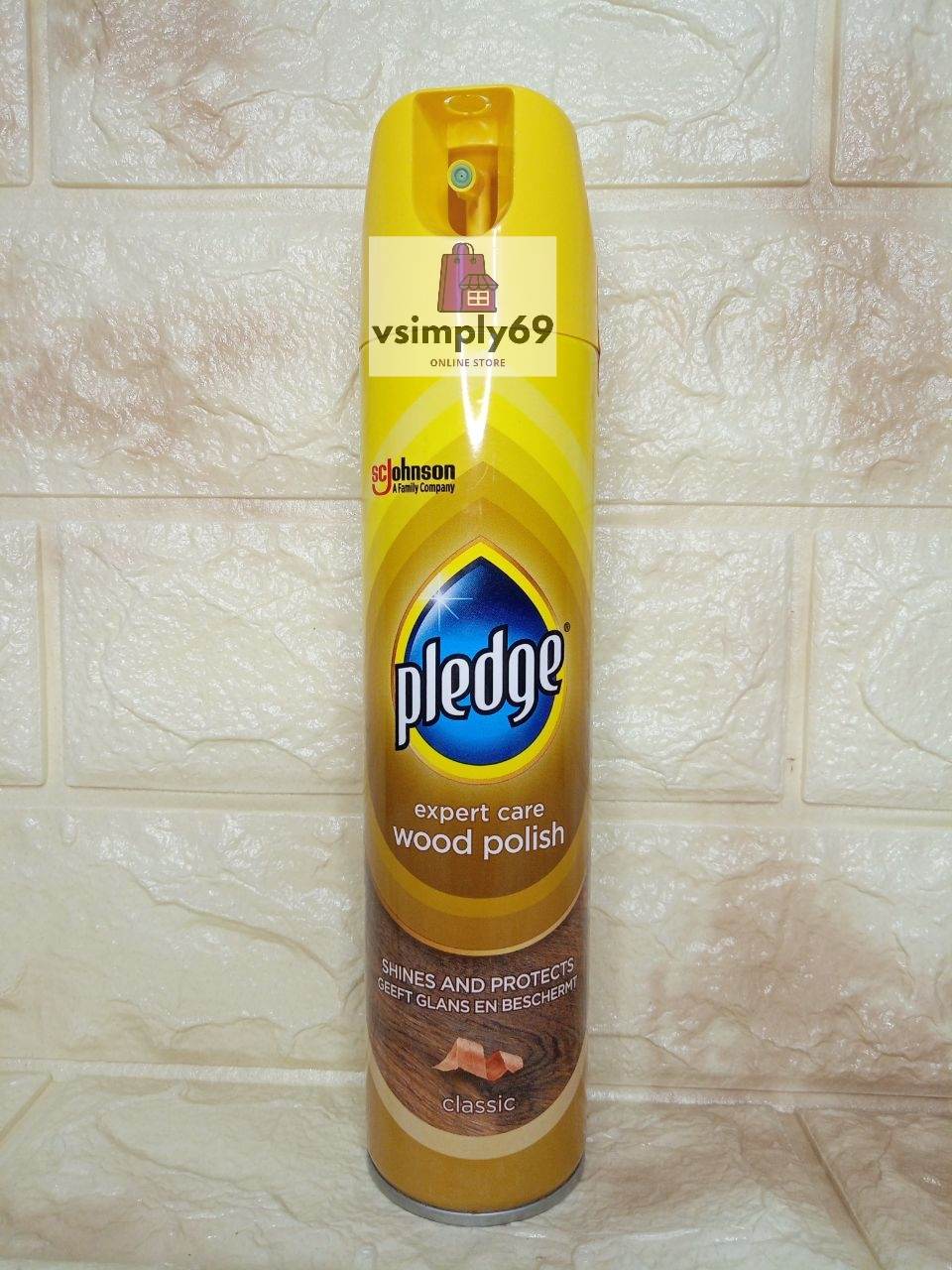 Pledge Classic Wood Furniture Polish (250 mL) | Lazada PH