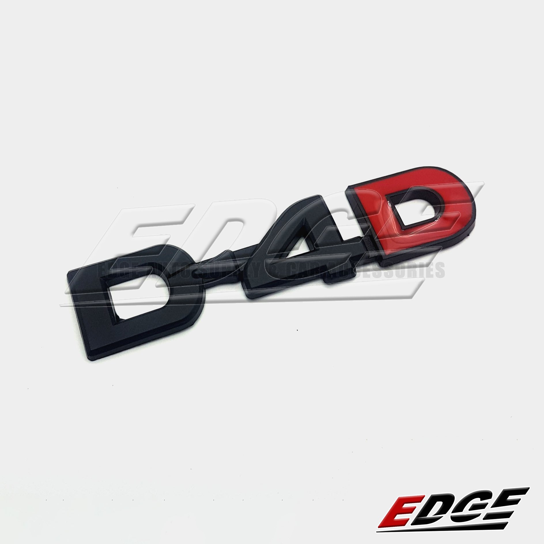 Emblem - D-4D - Metal - Black - 2.3x9.9cm // d4d toyota sport adhesive ...