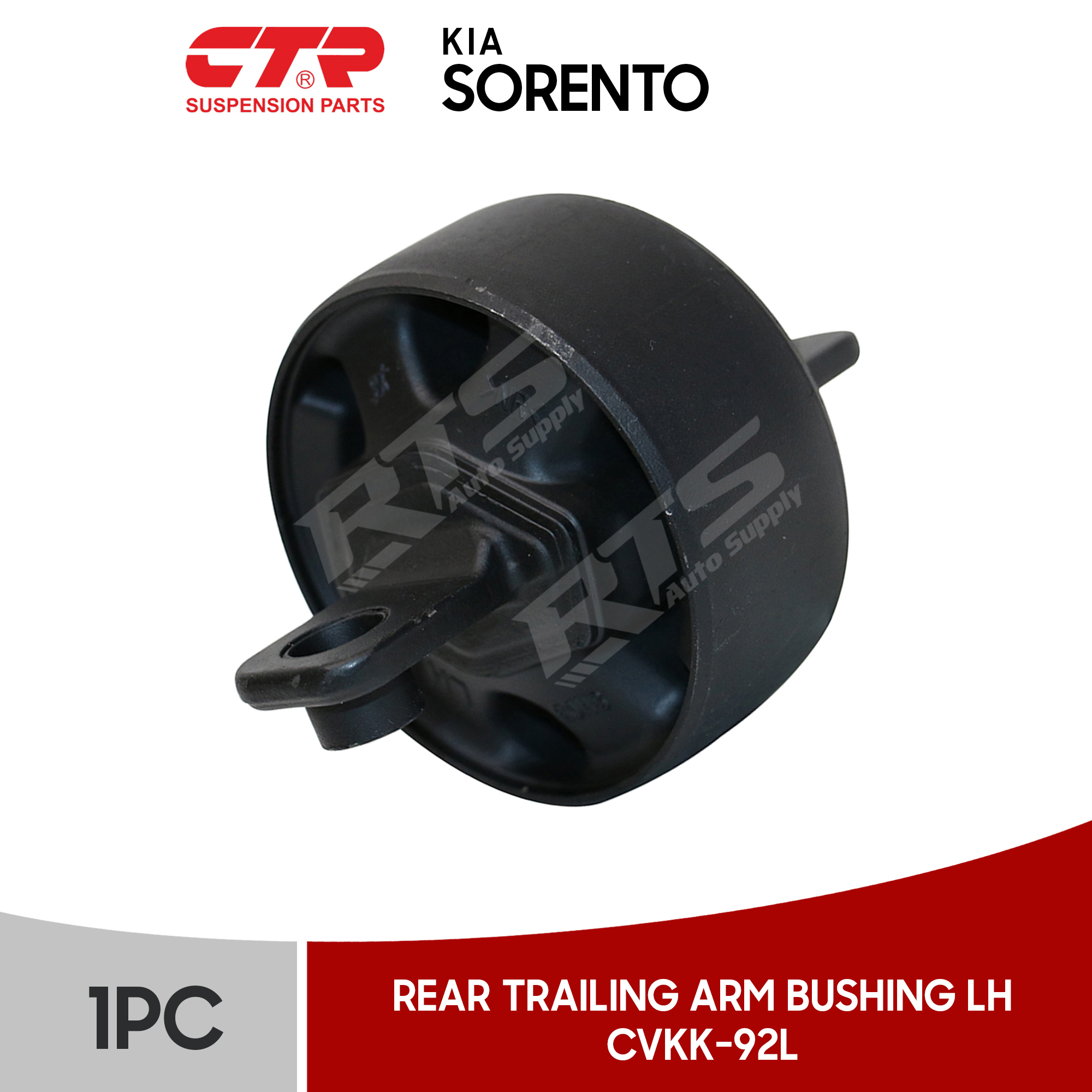 CTR CVKK-92L Rear Trailing Arm Bushing LH Kia Sorento XM 2012 - 2014 ...