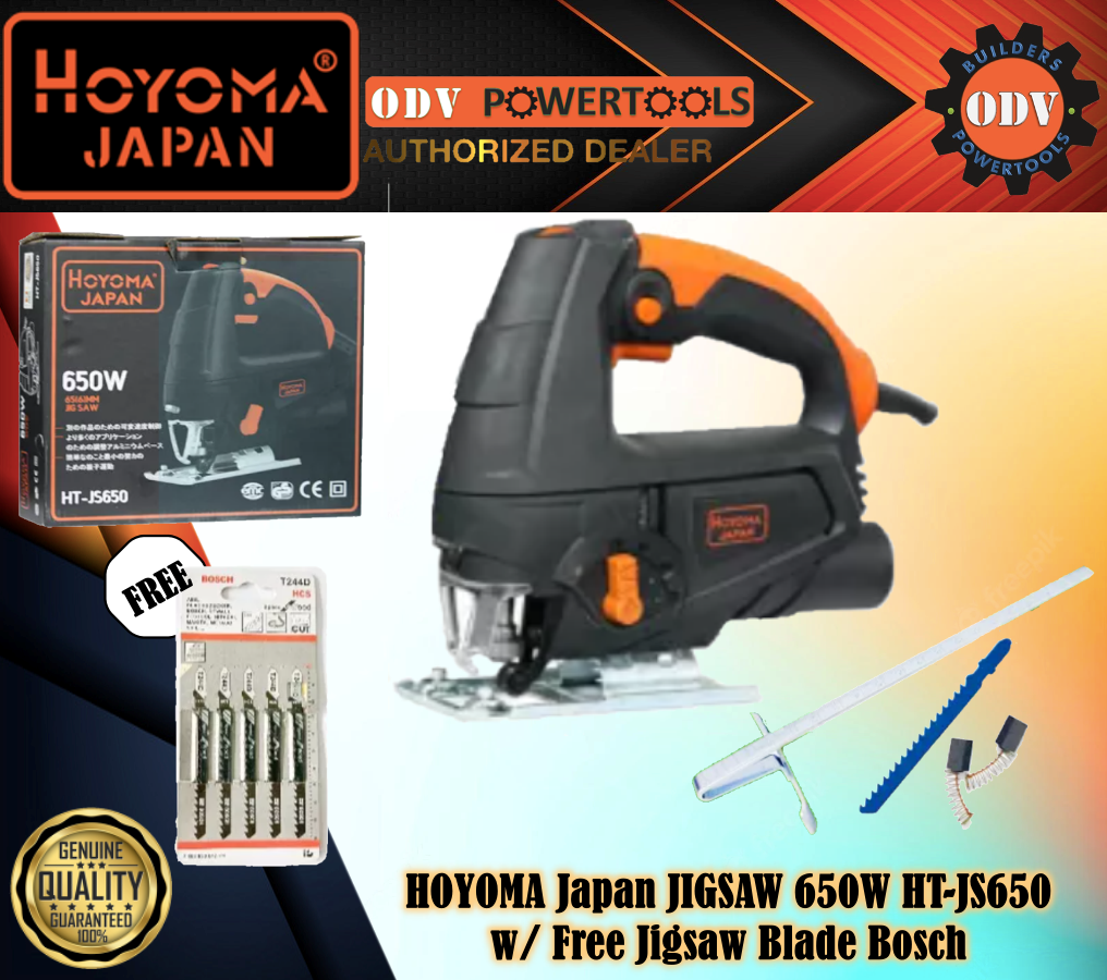 HOYOMA Japan JIGSAW 650W with FREE 1 PACK Bosch Jigsaw Blade ~ODV ...