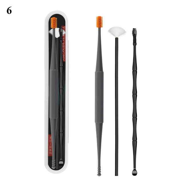 Innovative Spring Ear Wax Cleaner Tool Set with Storage Bag Ear Care ...