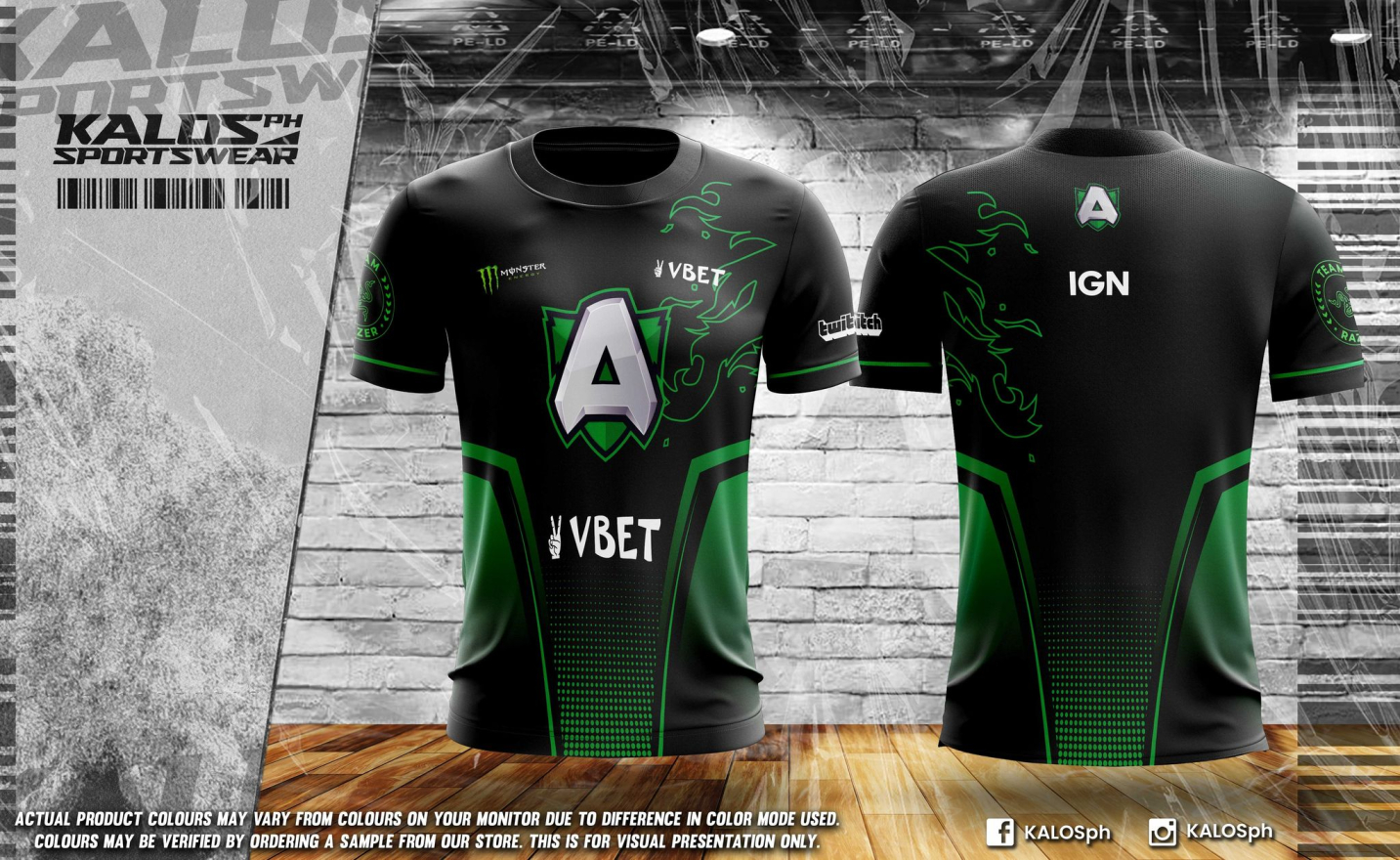 Dota 2 Alliance Gaming Jersey | Lazada PH