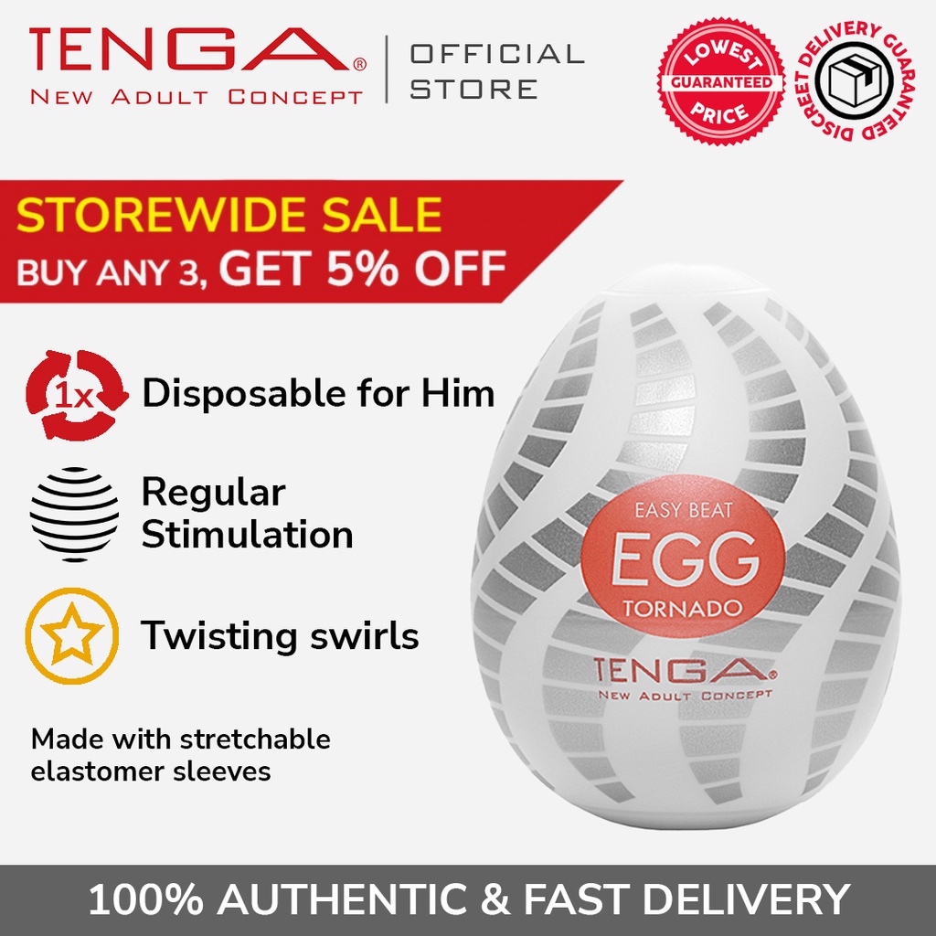 TENGA EGG Tornado [Portable Male Masturbator] | Lazada PH