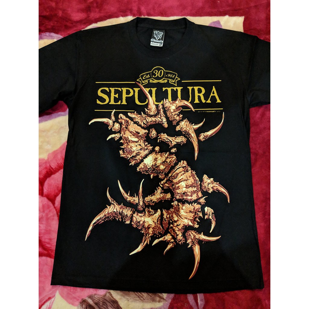 NTS SEPULTURA Original New Type System T-Shirt | Lazada PH