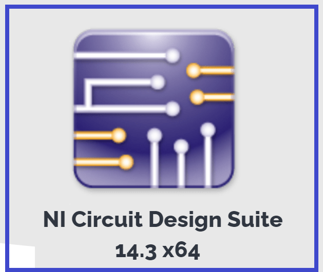NI Circuit Design Suite 14.3 x64 FULL VERSION || LIFETIME USE || NO EXPIRY || COMES IN A USB ...
