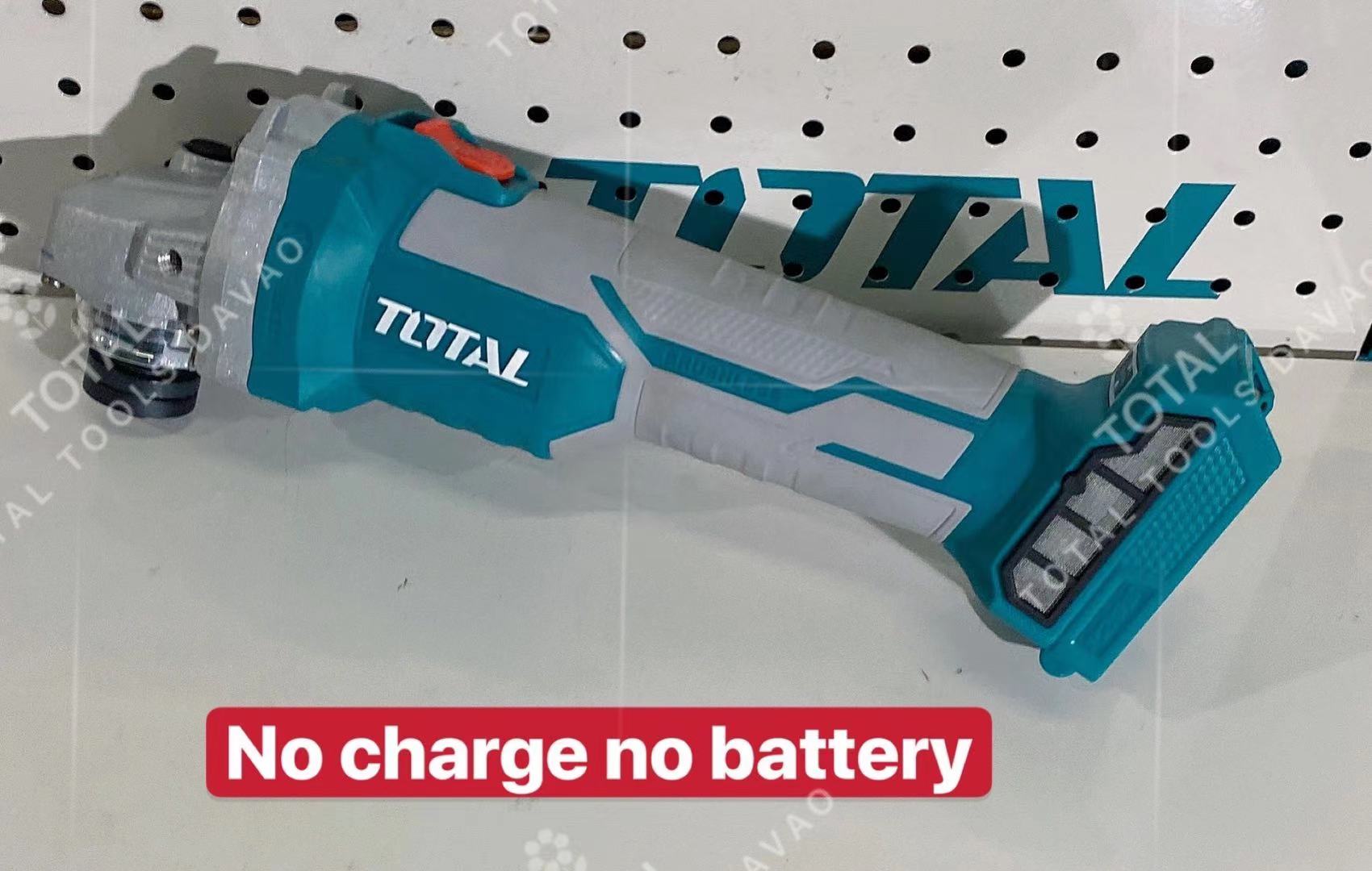 TOTAL CORDLESS angle grinder(BL) 20V TAGLI1002 INDUSTRIAL (no battery ...