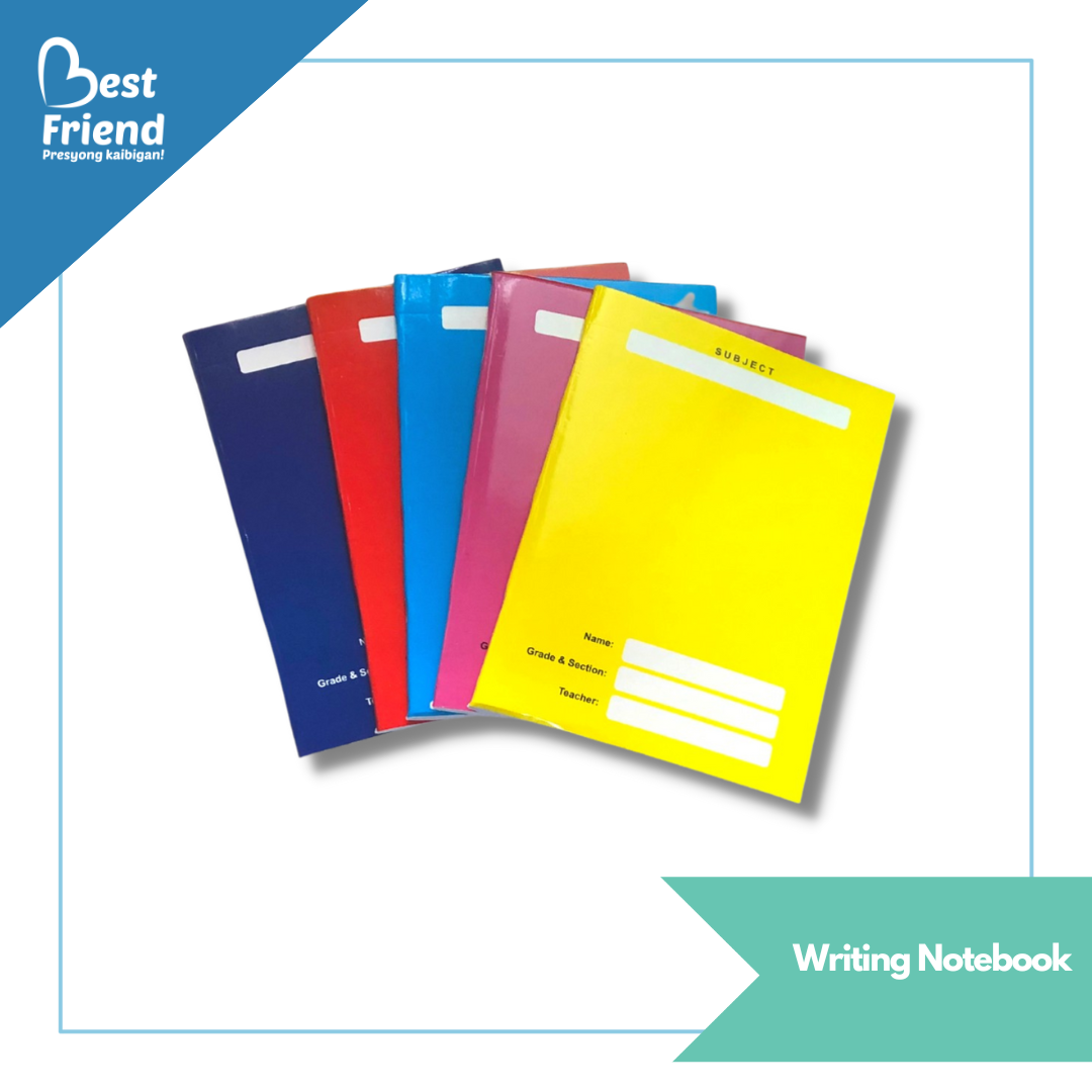 Writing Notebook 80 leaves (assorted color) | Lazada PH