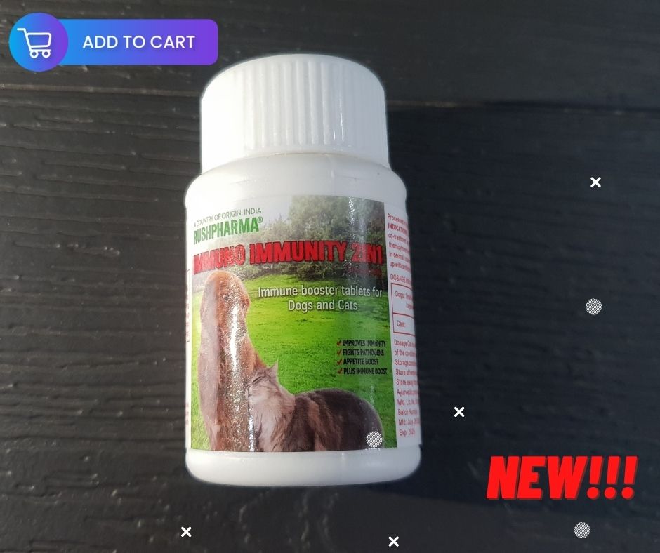 Rushpharma Immuno Immunity 60 Tabs For Dogs And Cats | Lazada PH