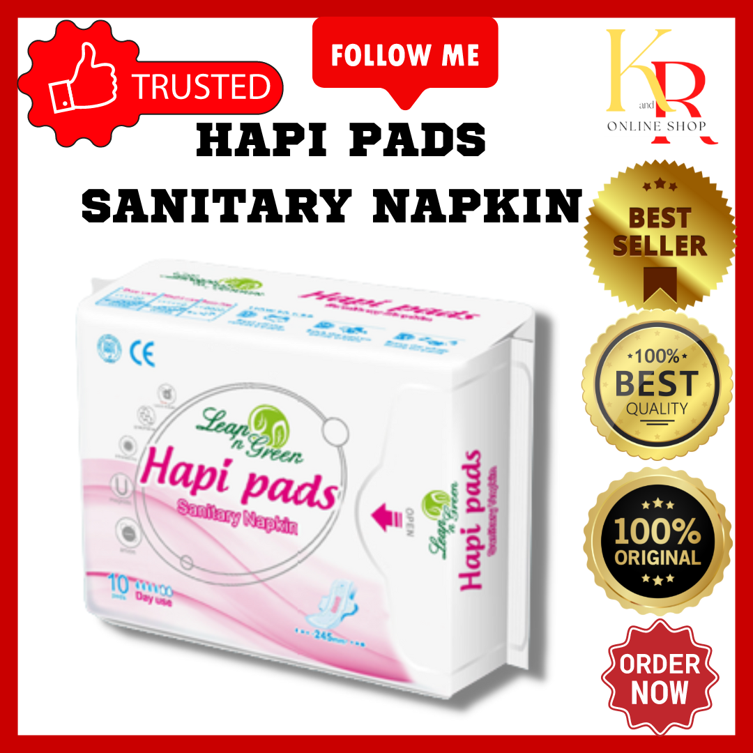 ⭐️⭐️ HAPI PADS SANITARY NAPKIN It has Graphene to help relieve ...