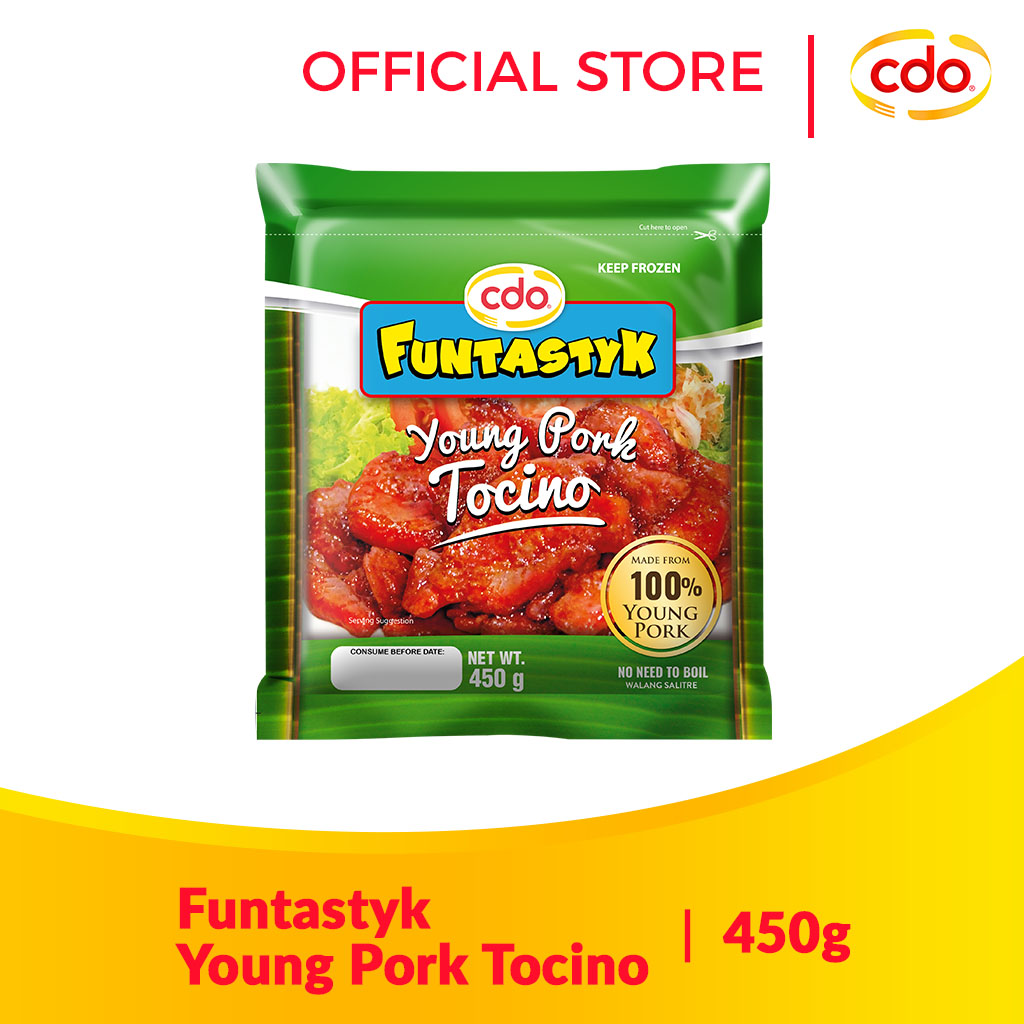 CDO FUNTASTYK Young Pork Tocino 450g | Lazada PH