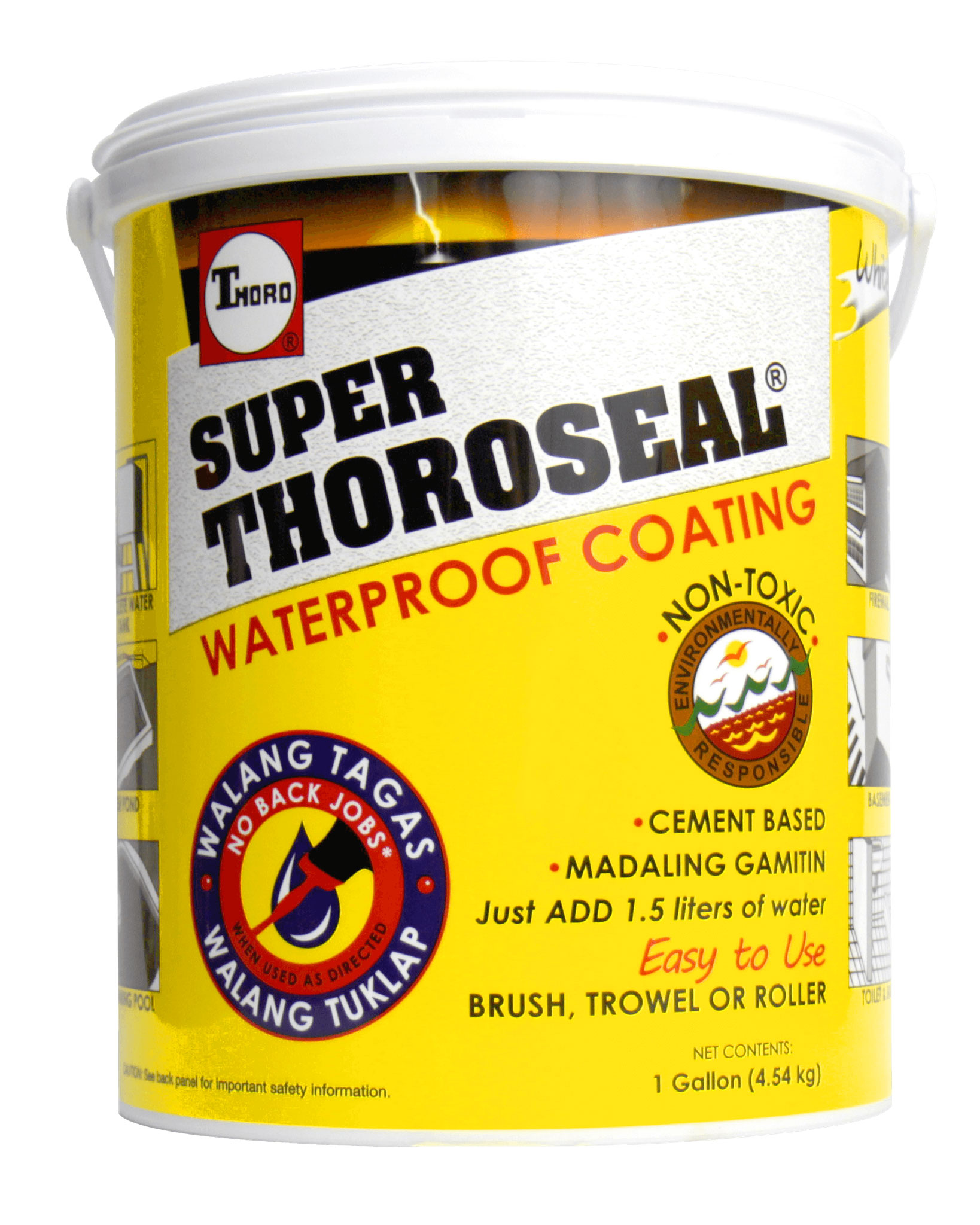 JARDINE Thoro Super Thoroseal Waterproof Coating | Lazada PH