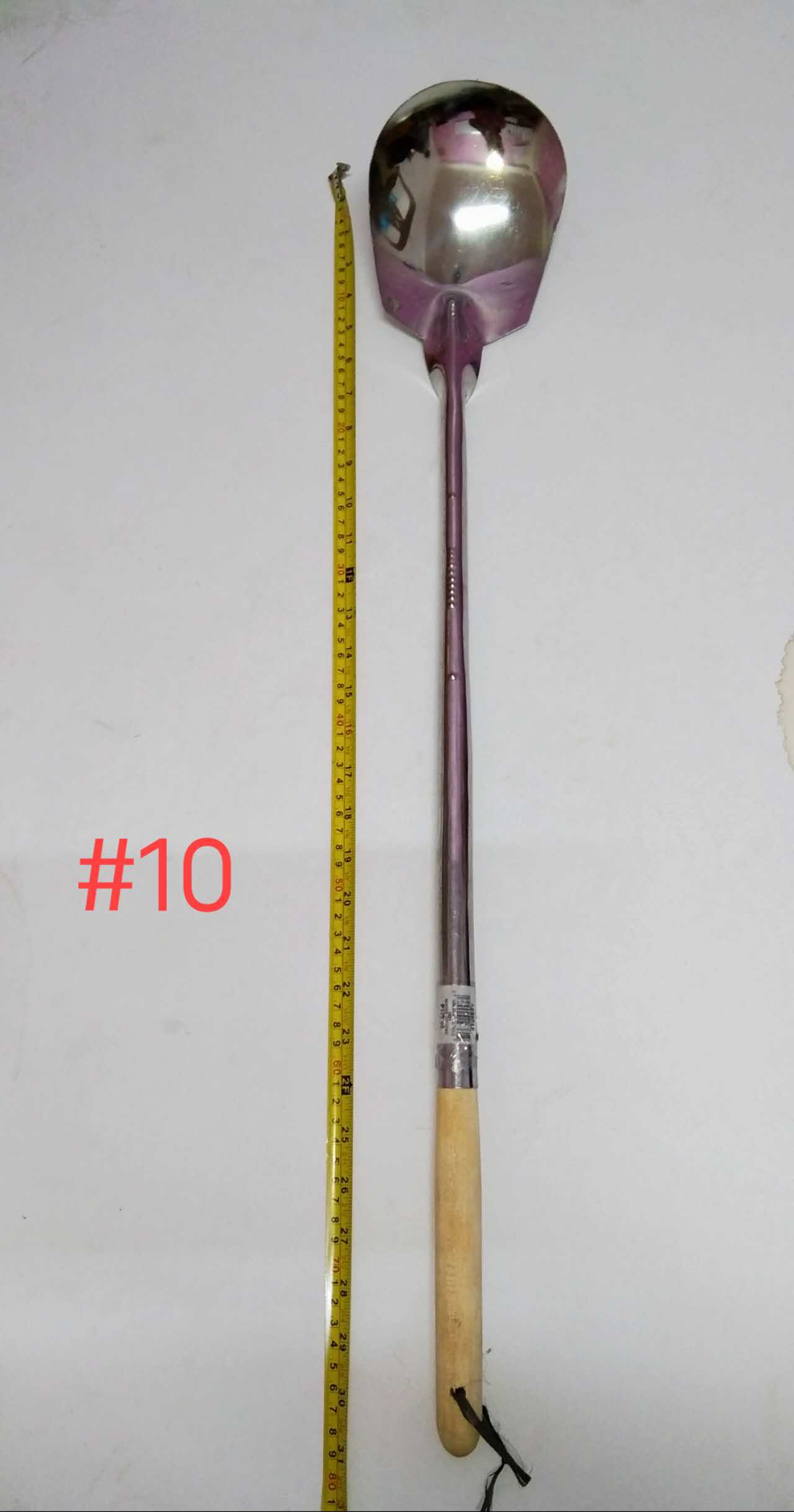 KES high quality stainless steel big sandok with wood handle COD ...