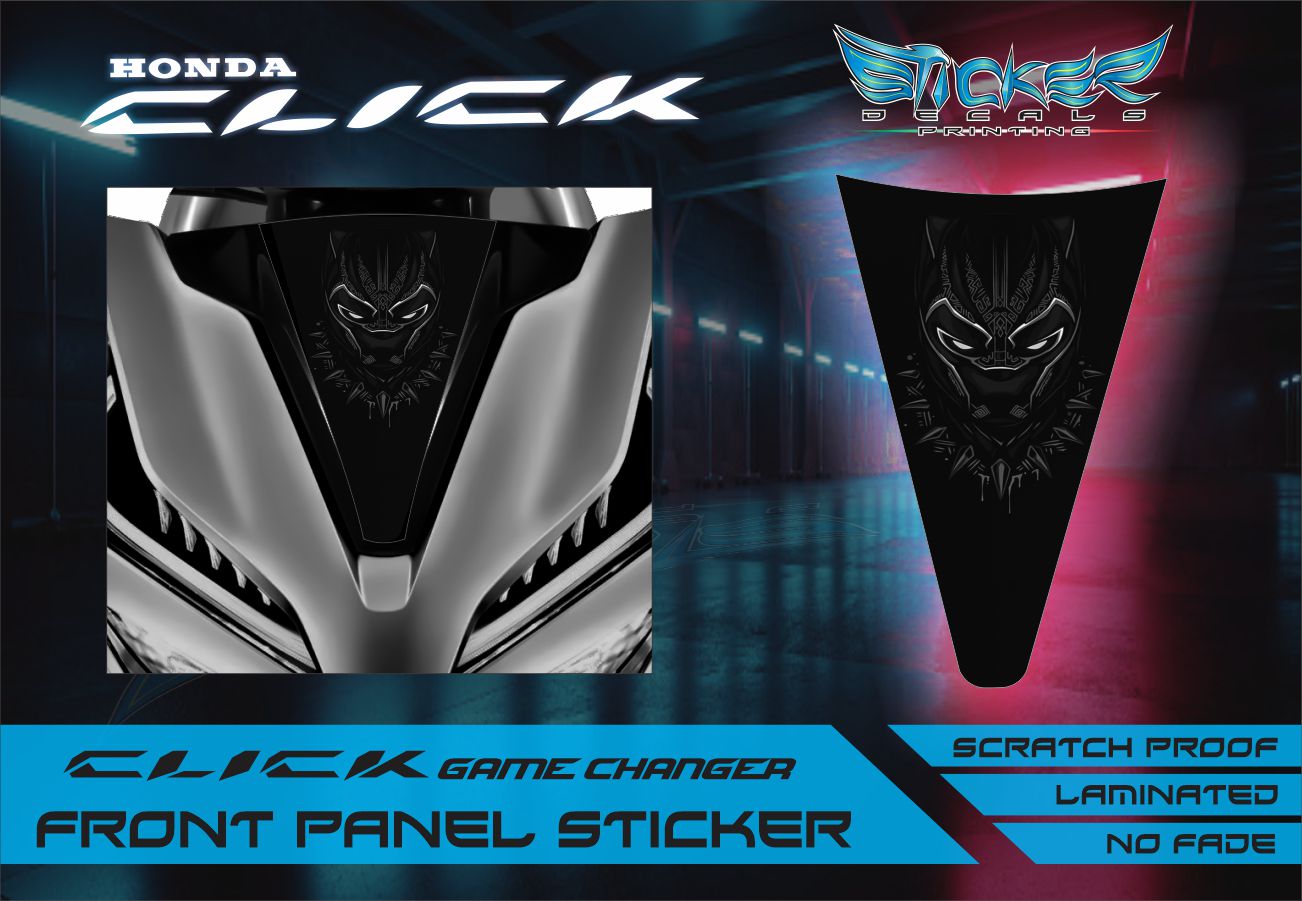 honda Click v2 Front Panel Sticker | Lazada PH
