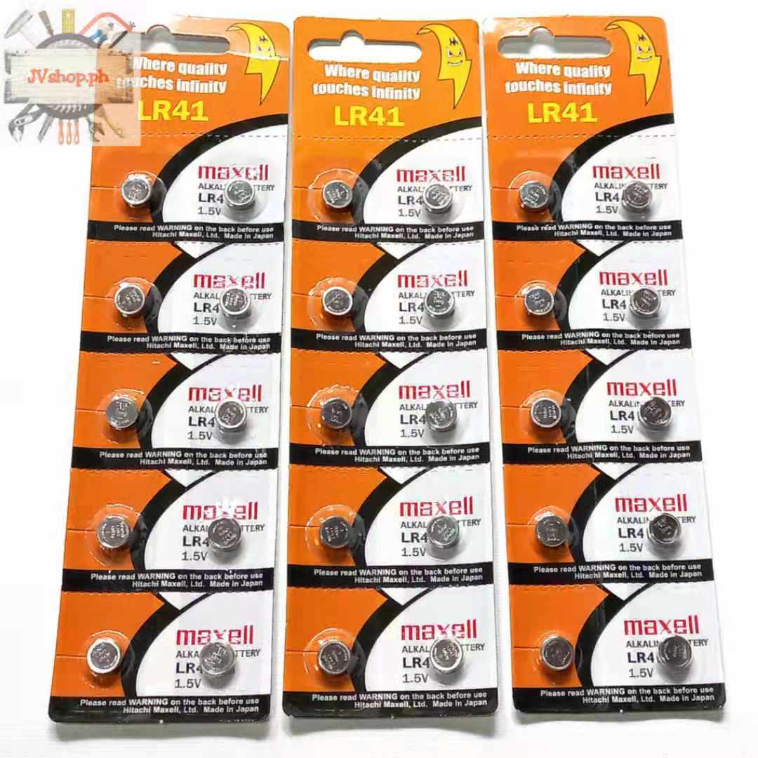 LR41 192 Original Maxell Silver Oxide Alkaline Battery 1.5v | Lazada PH
