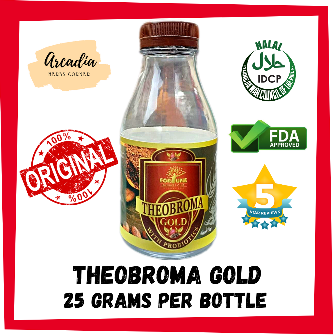 Theobroma Gold With Probiotics Superfood Raw Cacao | Lazada PH