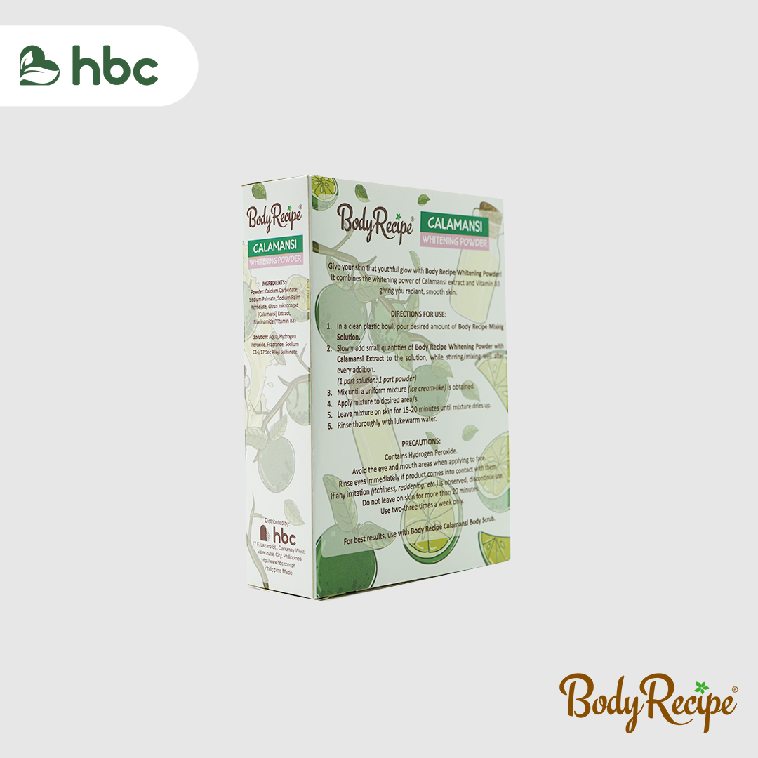Body Recipe Bleaching Powder / Whitening Powder 60g HBC | Lazada PH