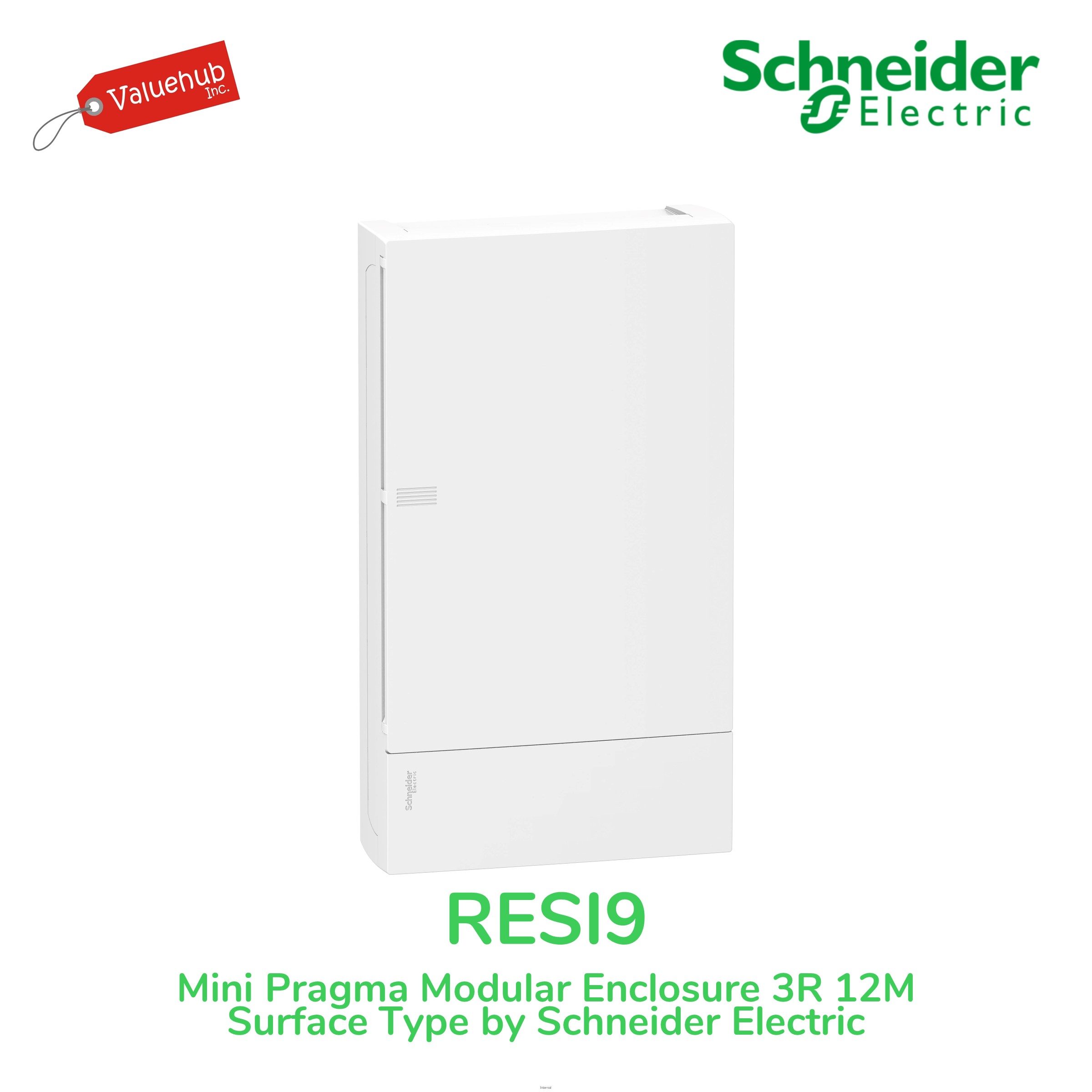 Resi9 Mini Pragma Modular Enclosure Surface Type 6M to 36M by Schneider ...