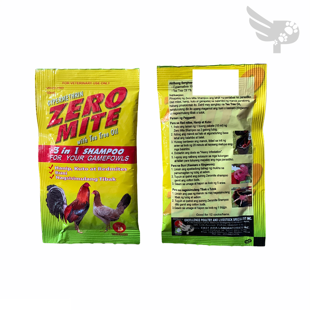 Zeromite 10ml - sold per box - 24 sachets - Excellence - Shampoo ...