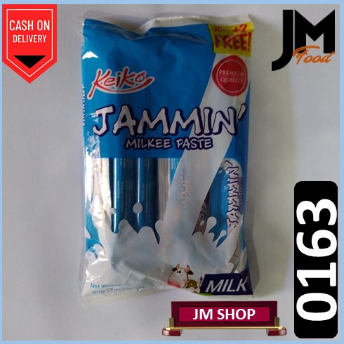 JM FG-0163 | JM Foods | Keiko Jammin' Chocolate Paste | Milkee Paste | Strawberry Paste [ 4g x ...