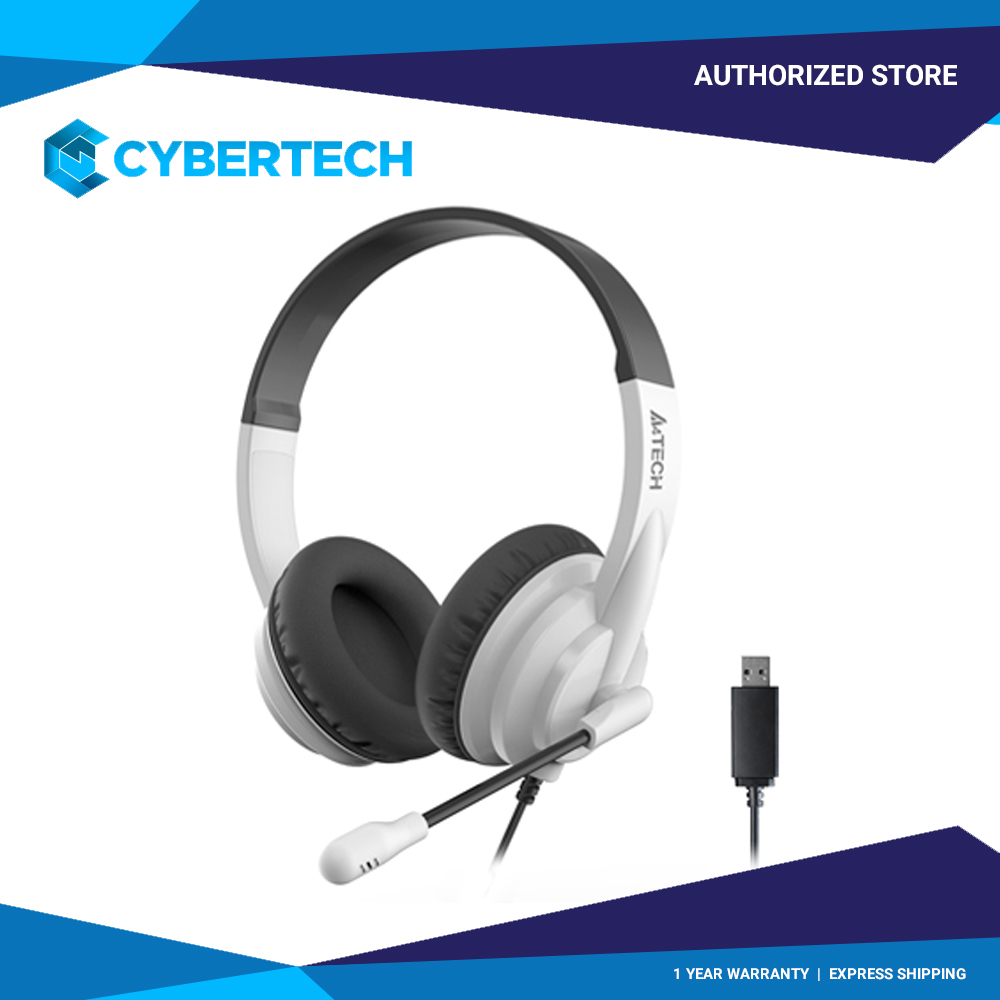 A4Tech Hu-10 High Performance Usb Headset Black | Lazada PH