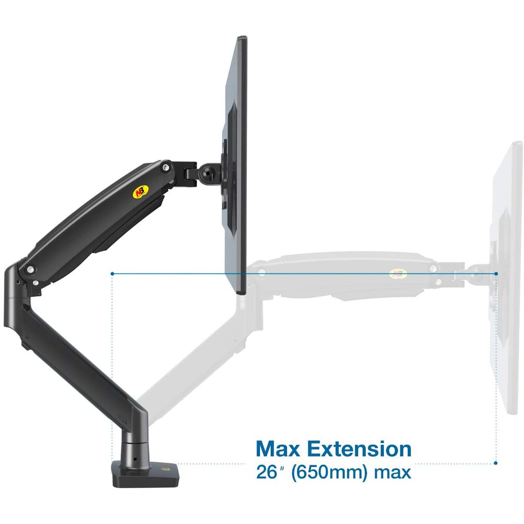 North Bayou F80 F100A Monitor Arm Mount Stand 2022 Upgraded Design ...