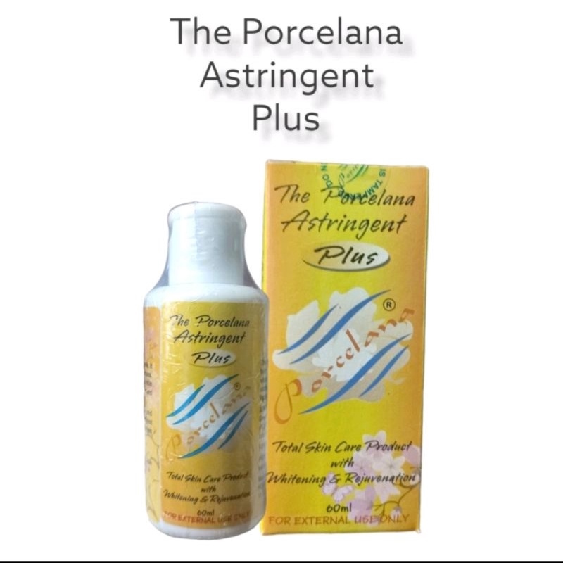 PORCELANA ASTRINGENT (IMPROVED/ PLUS/ CARE) 60ml | Lazada PH