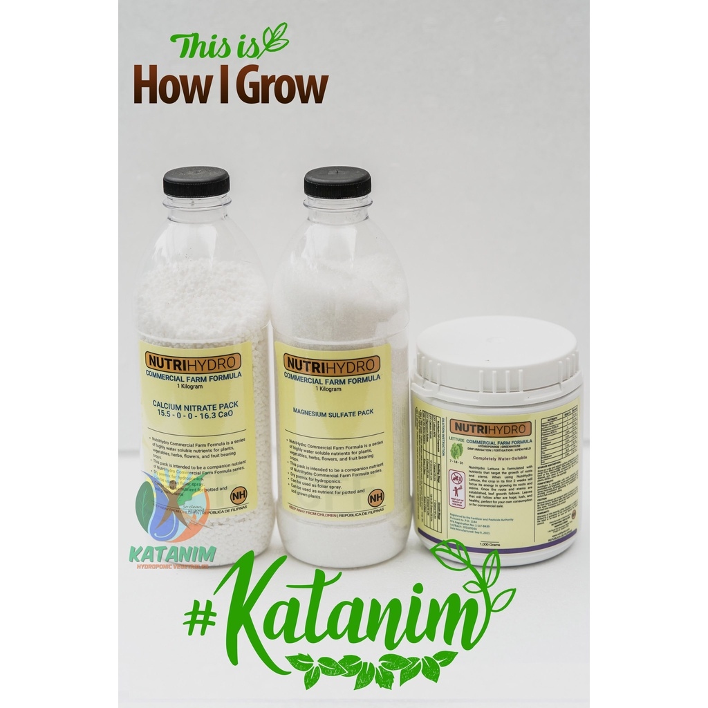 LETTUCE 1kg FREE 30 Commercial Farm Formula (CFF) 1 kg -- Katanim ...