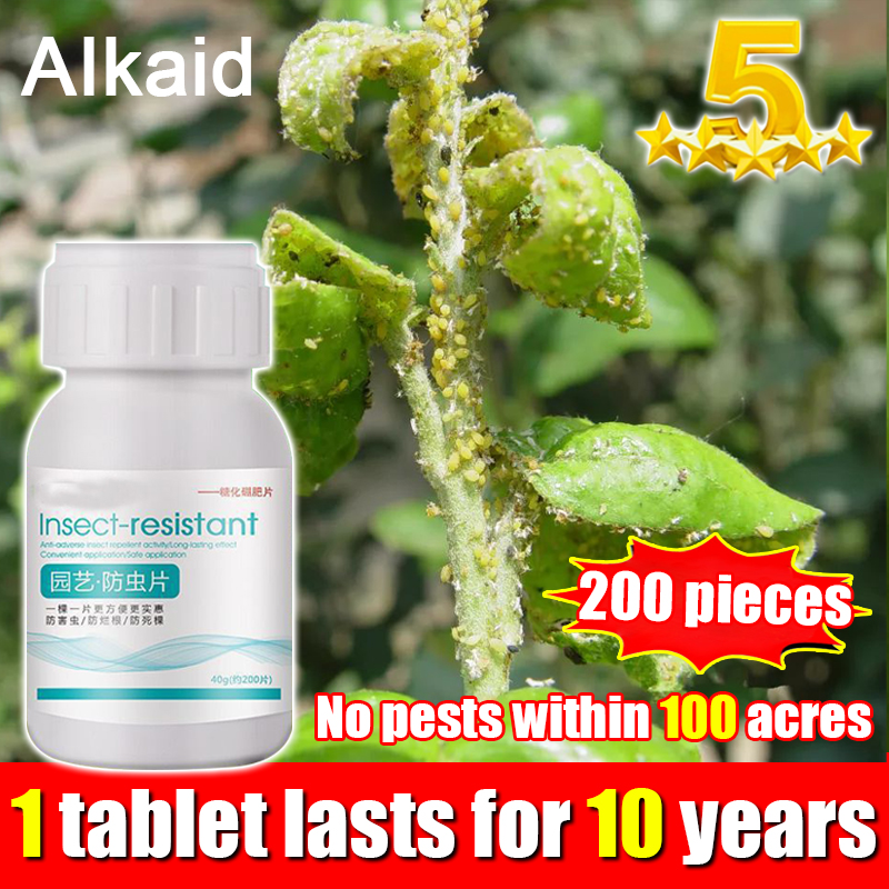 【No pests within 100 acres】Pesticide for plants 200pieces Insecticides ...