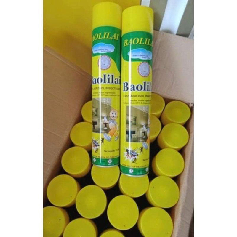 Baolilai Mosquito Killer 750ML Lemon Insecticide Aerosol Insect Spray ...